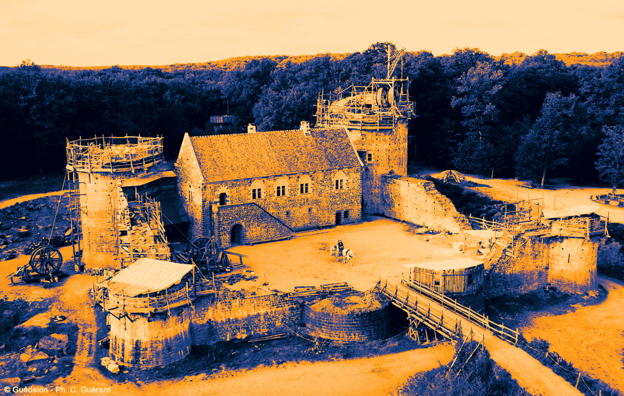 Château fort de Guédelon @ studio Jean Muller